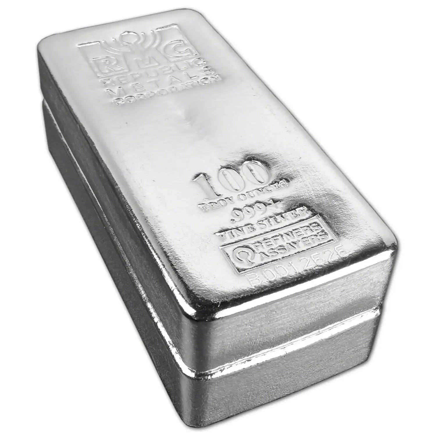100 oz Silver Bar Generic Silver Bar from Copper State Coin & Bullion ...