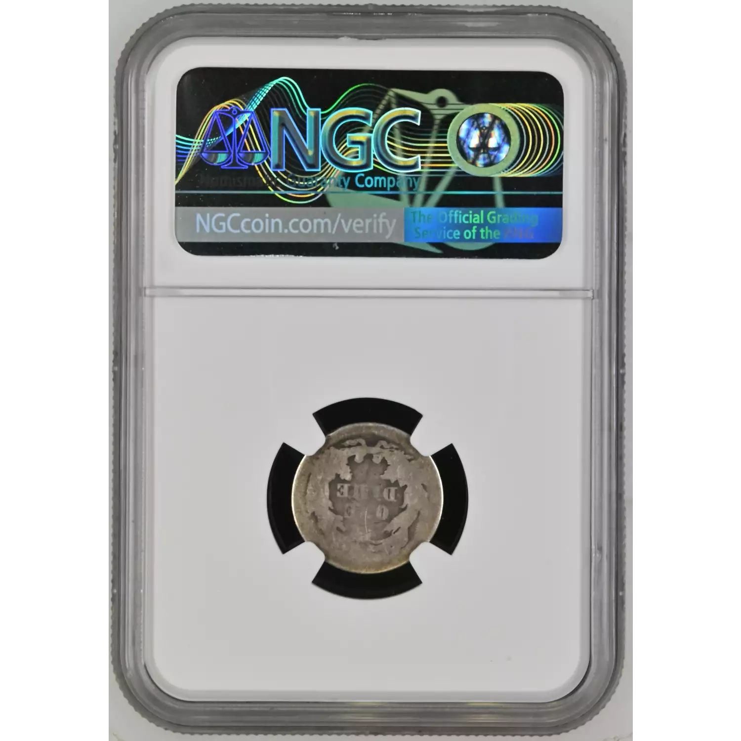 1866 Liberty Seated Dime NGC FR-2 - Copper State Coin and Bullion