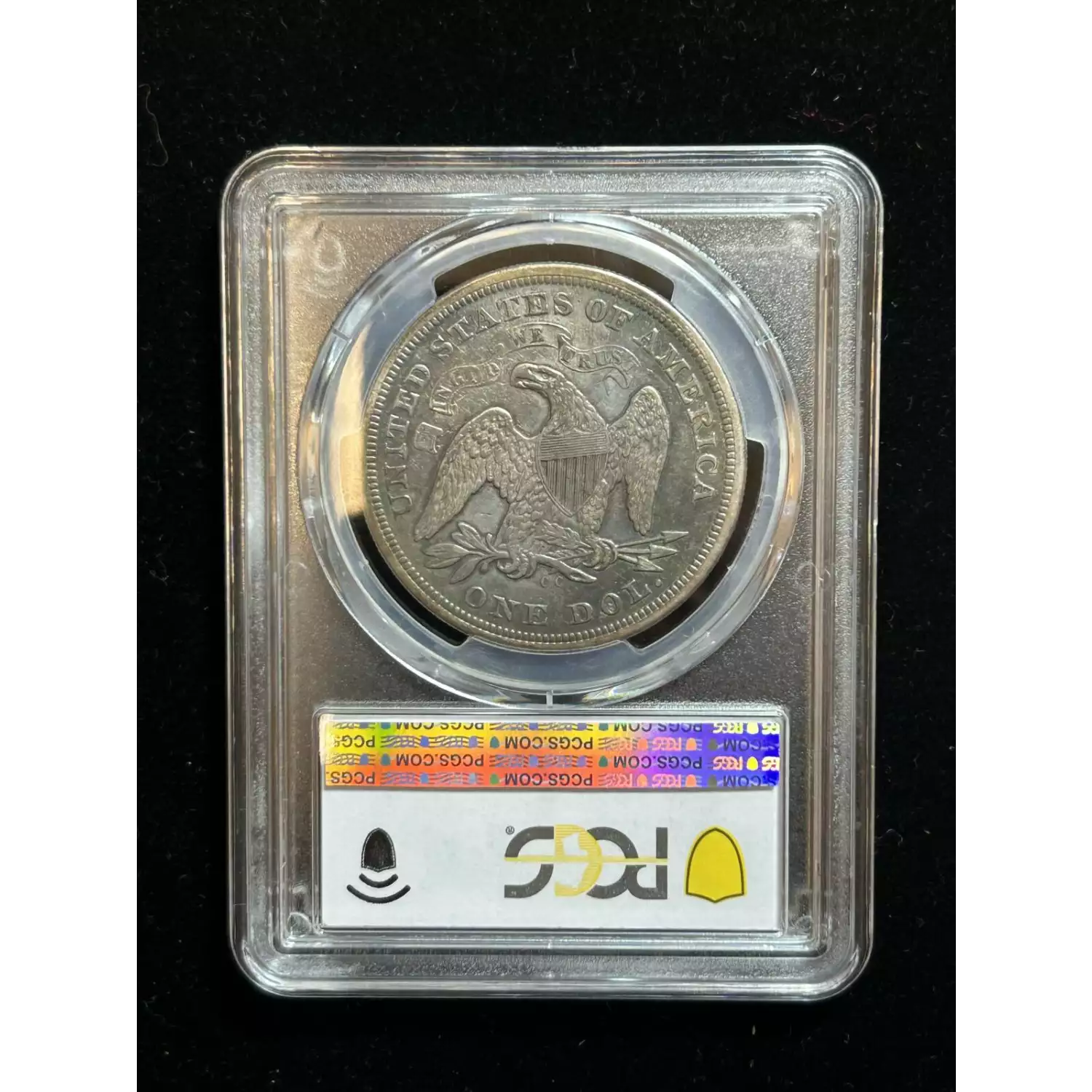 1870-CC Liberty Seated Silver Dollars PCGS VF-35 - Copper State Coin ...