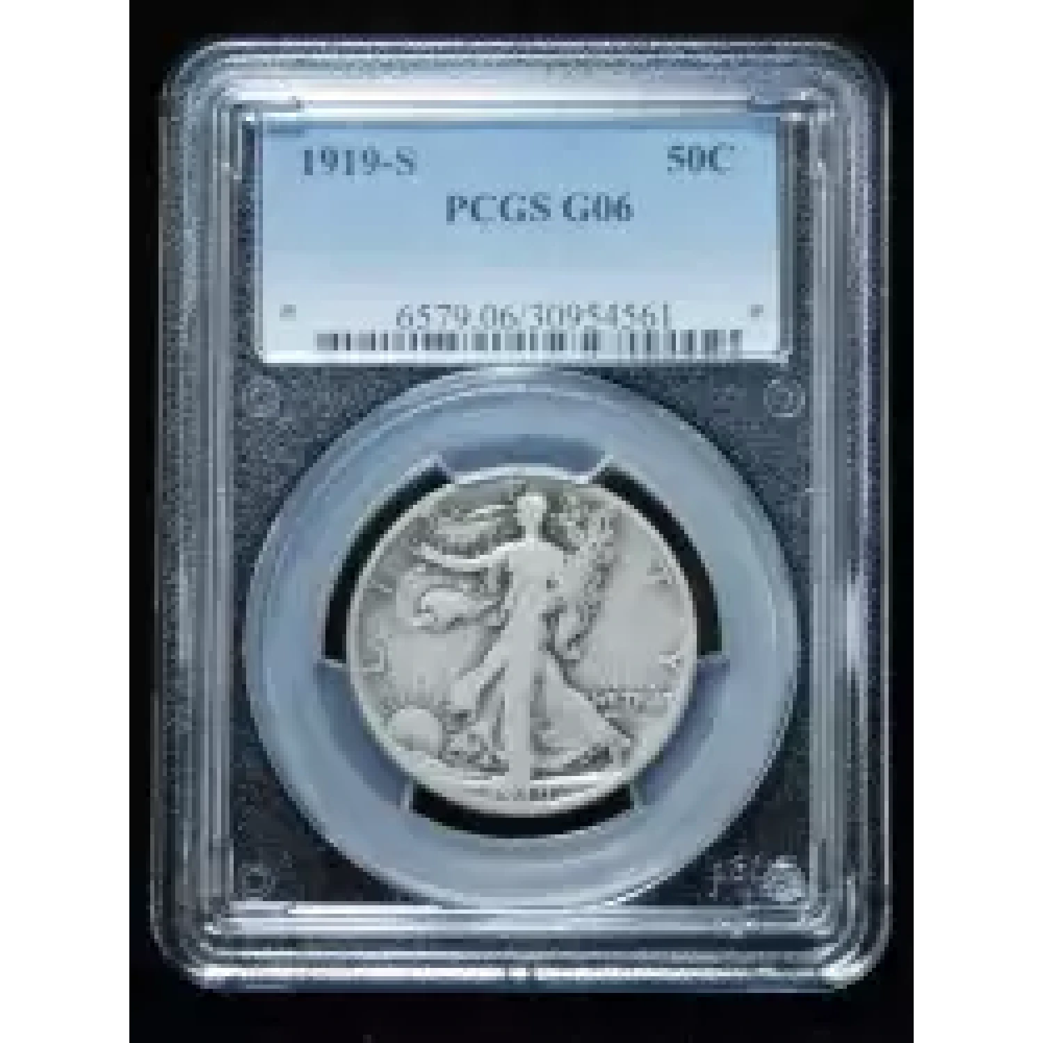 1919-S Half Dollars Liberty Walking PCGS G-6 - Copper State Coin and ...