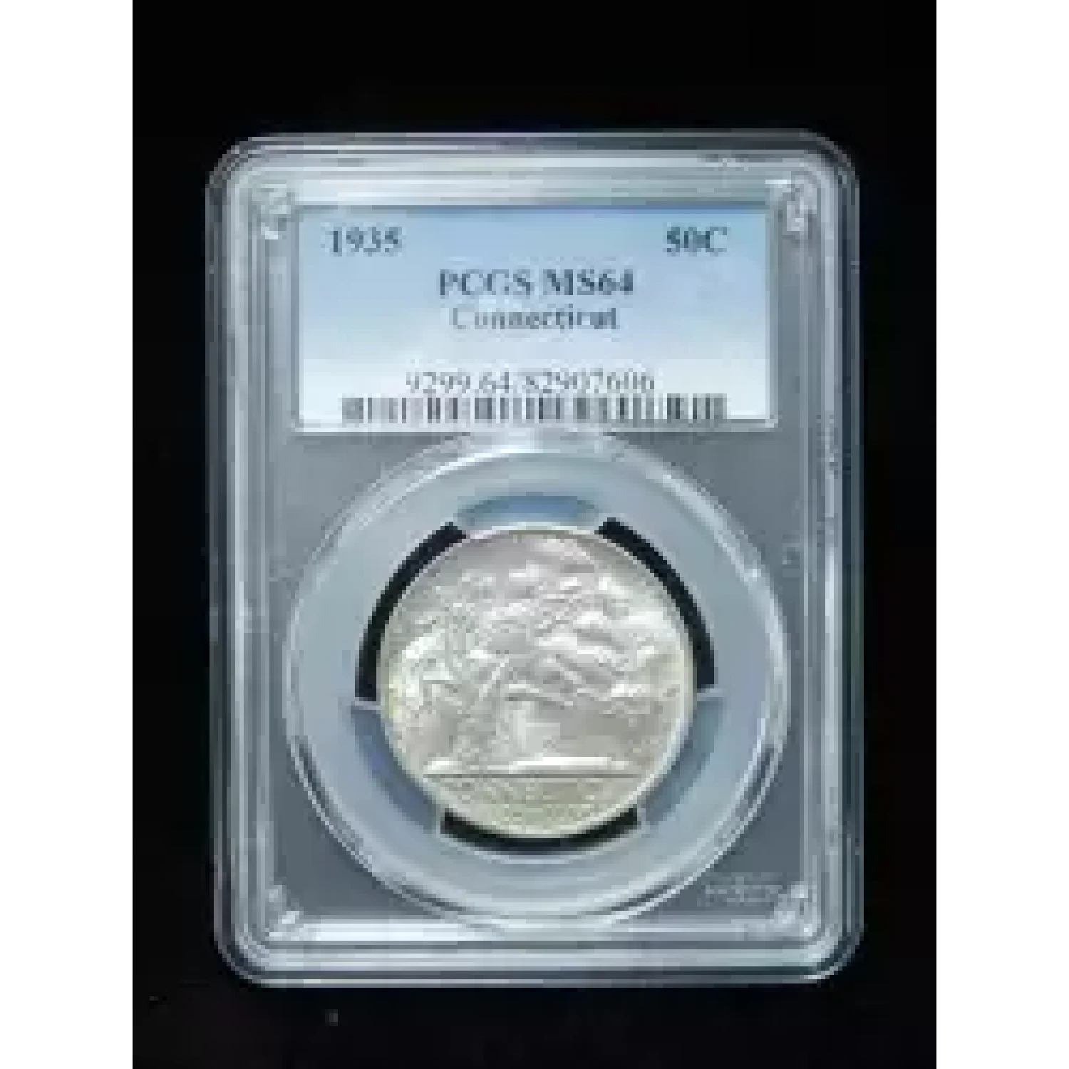 1935 Classic Commemorative Connecticut Tercentenary PCGS MS-64 ...
