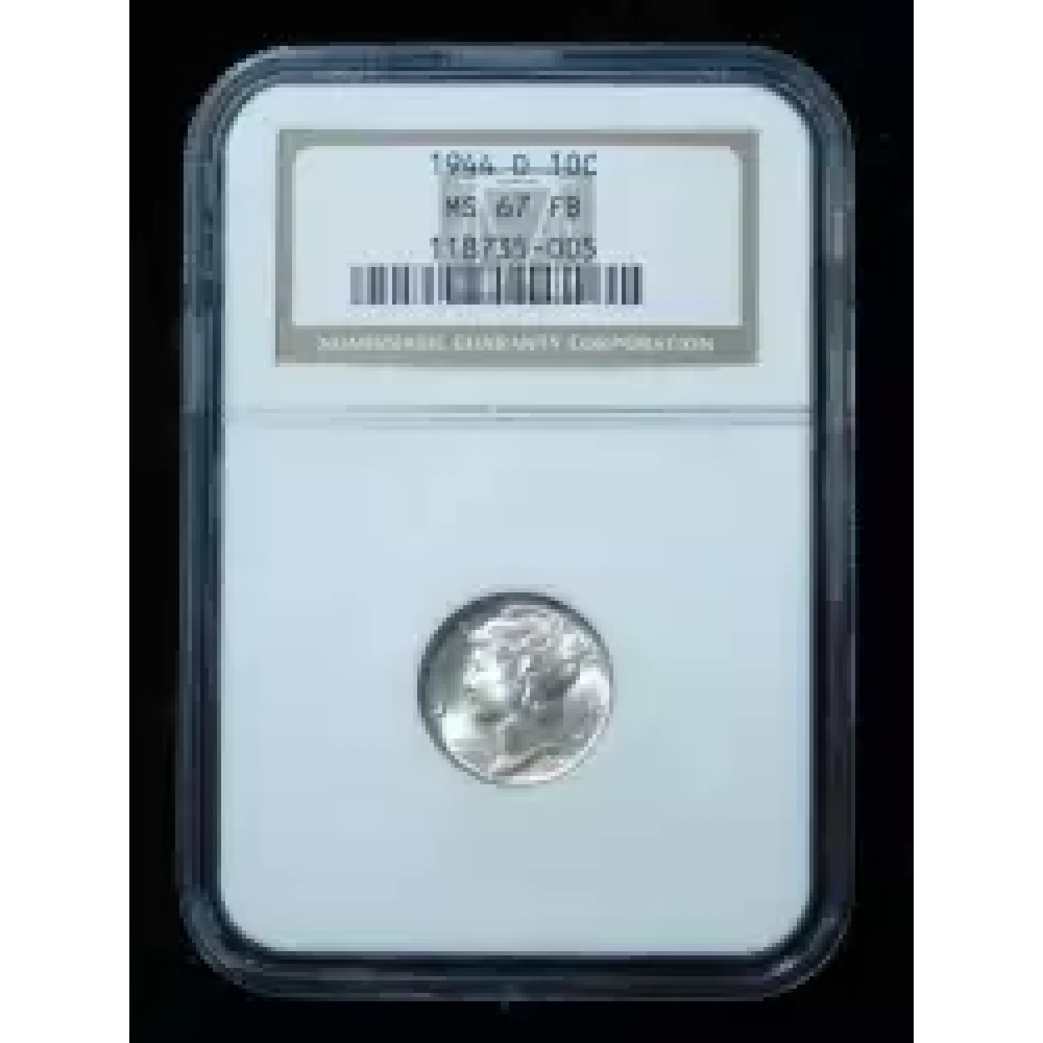 1944-D Dimes Winged Liberty Head or Mercury NGC MS-67 FB - Copper State Coin and Bullion