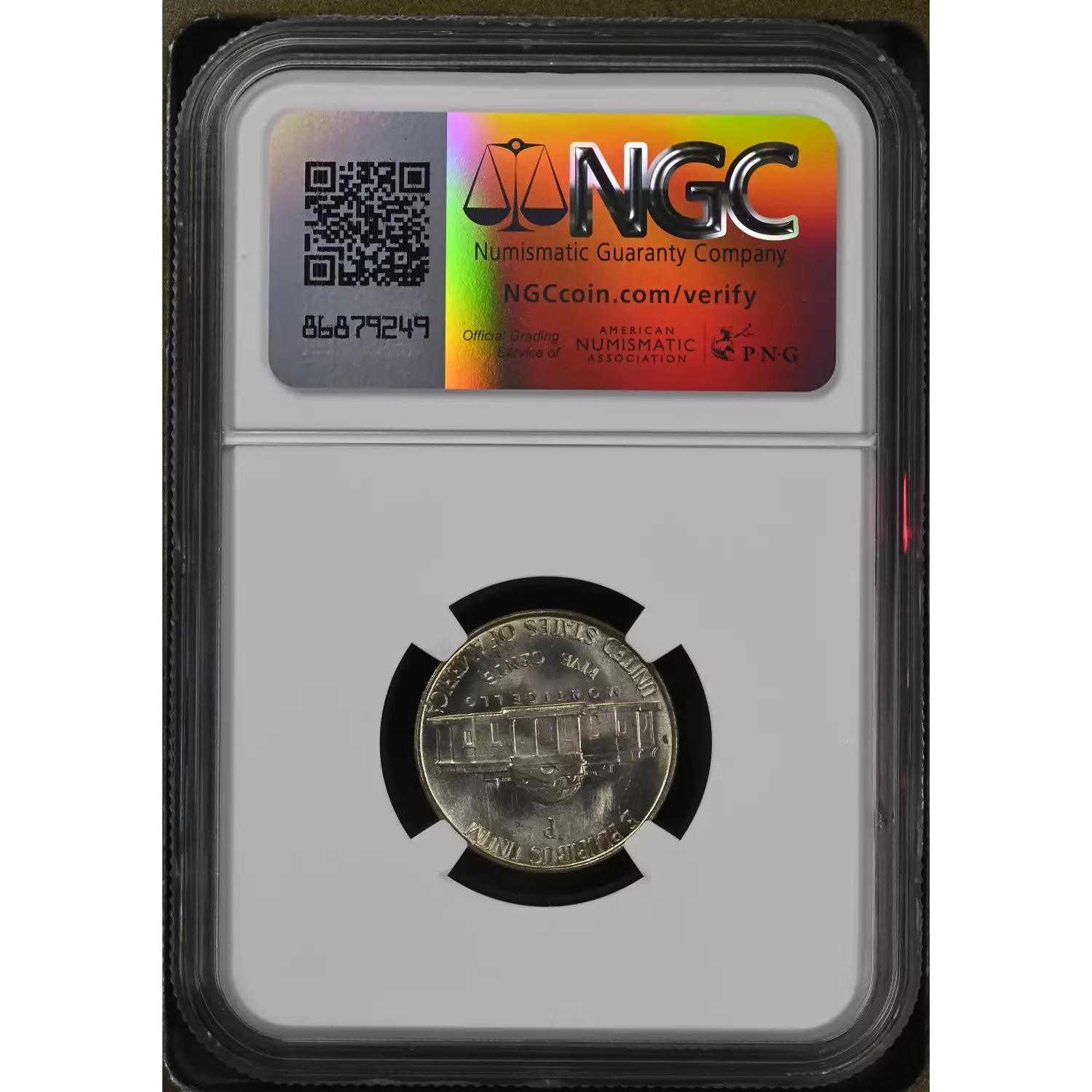 1945 Nickel Jefferson NGC MS-66 5FS - Copper State Coin and Bullion