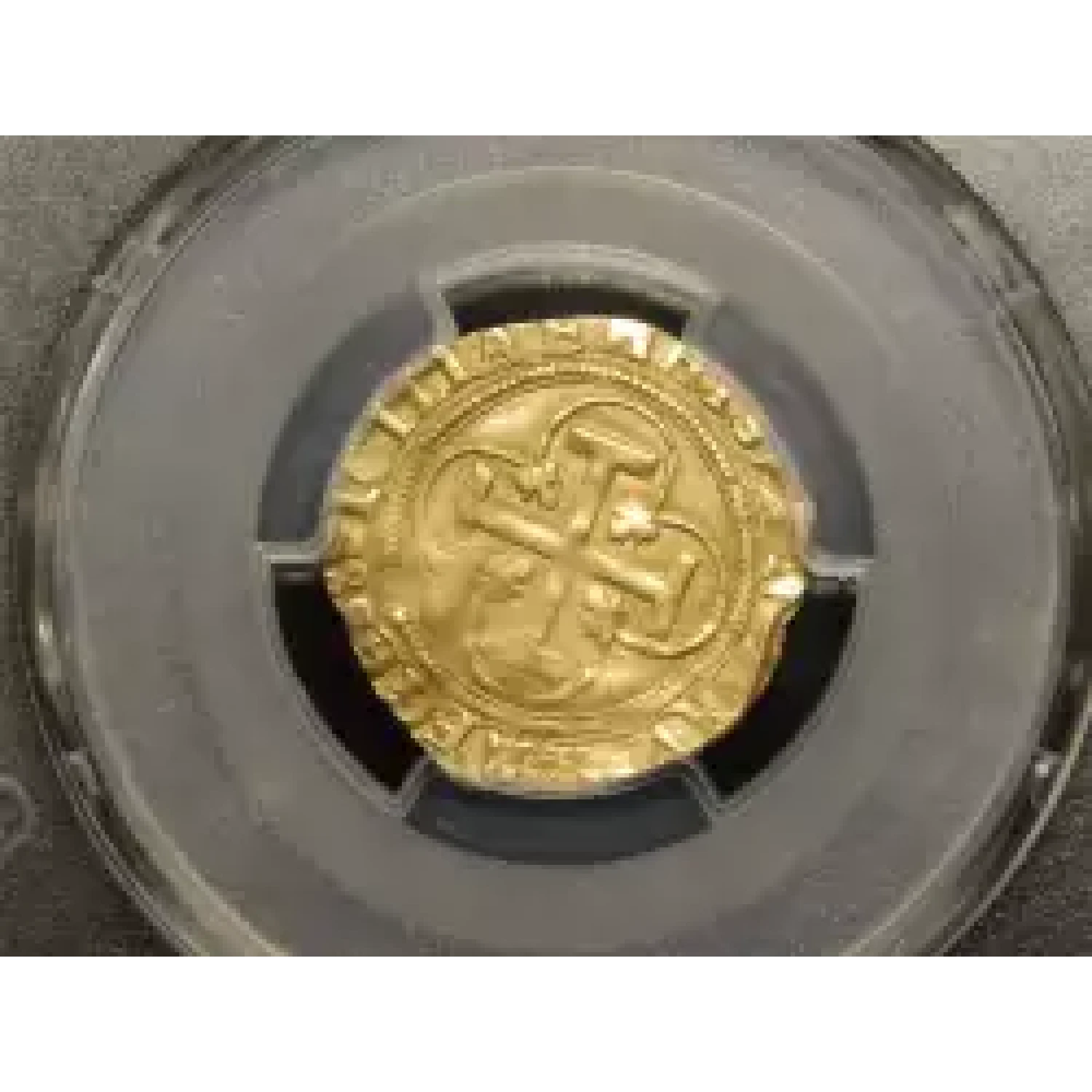 1504-55-S* ARGENTINA Gold ESCUDO PCGS UNC Detail - Copper State Coin ...